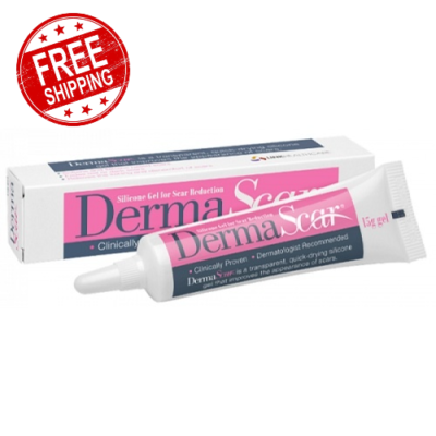 Dermascar Classic 15g Silicone Gel for Scar Reduction Clinically Proven ...