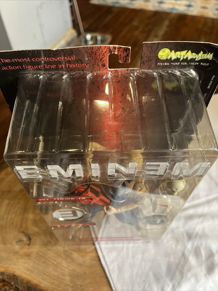 2 x Eminem Action Figures | Art Asylum 2001 | Slim Shady & Eminem| Rare ...