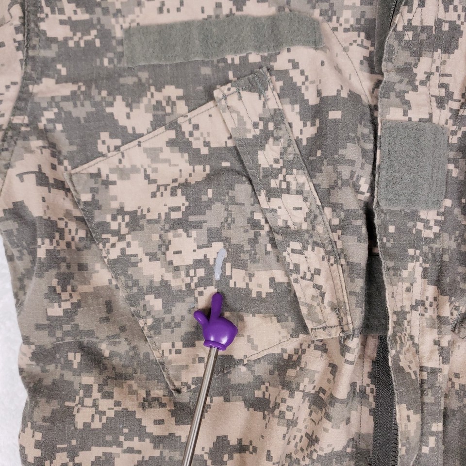 Army Combat Shirt Large Regular ACU FR Tactical Core Military Surplus ...