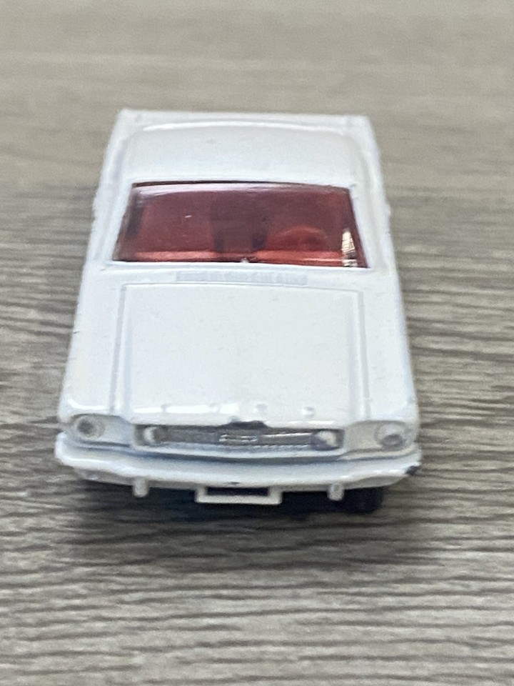 Vintage Lesney Matchbox No. 8 White Ford Mustang Fastback | eBay