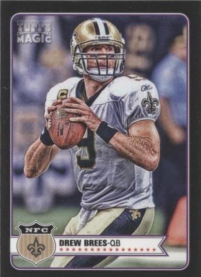 2012 Topps Magic - Drew Brees #120 Mini Black for sale online | eBay