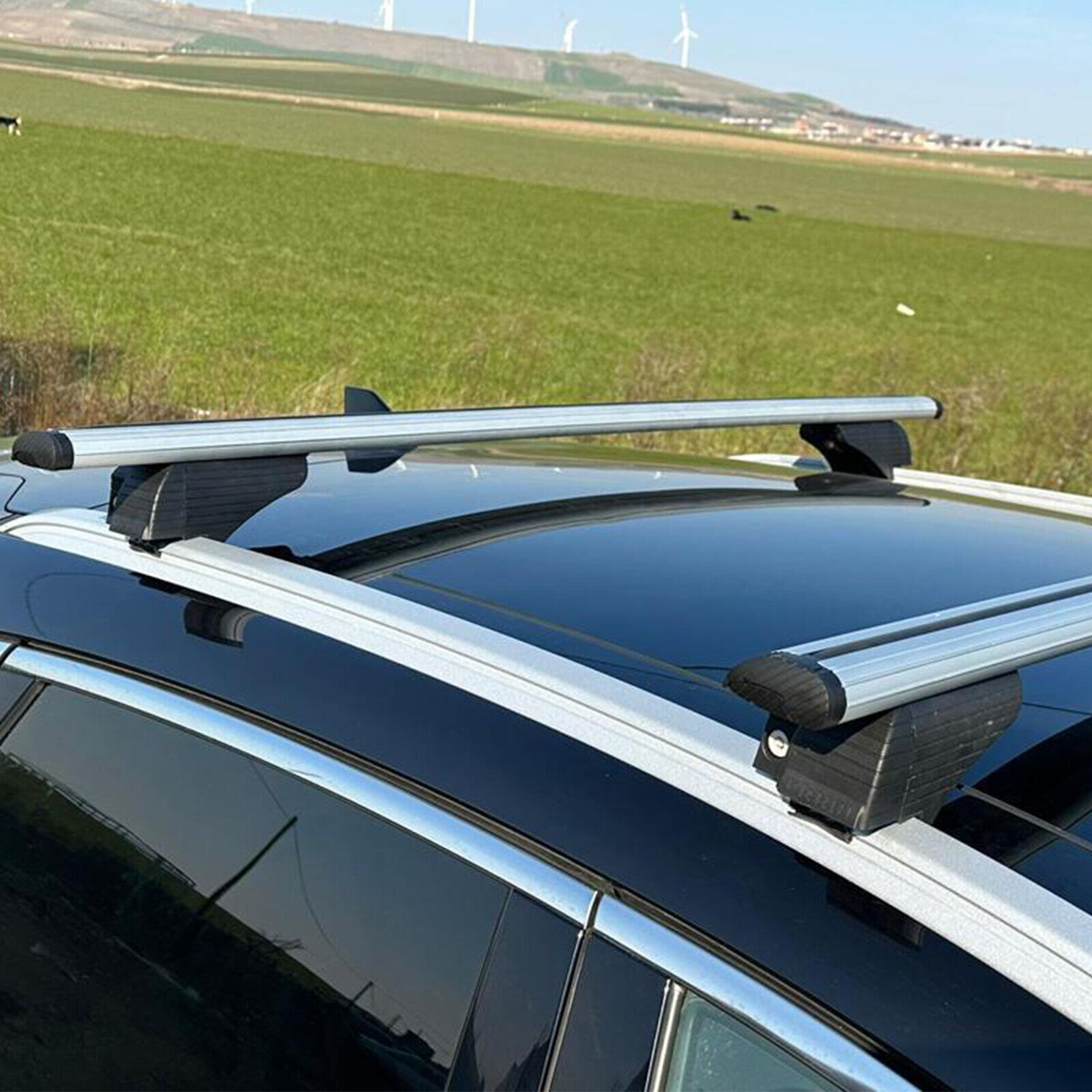 2 Pcs Silver Roof Rack Cross Bars For FORD GALAXY MPV 2010-2015 | eBay
