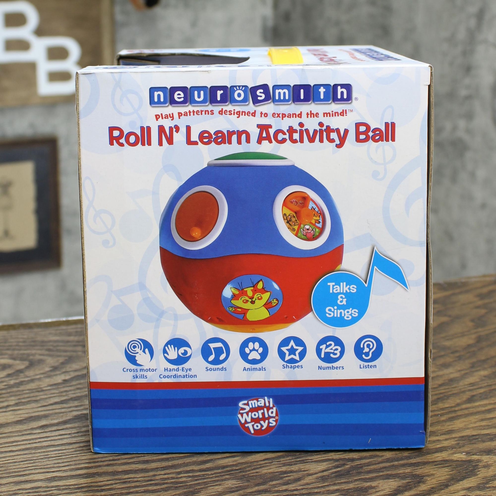 nWT Small World Toys Neurosmith Roll N' Learn Activity Ball. 3491099 | eBay