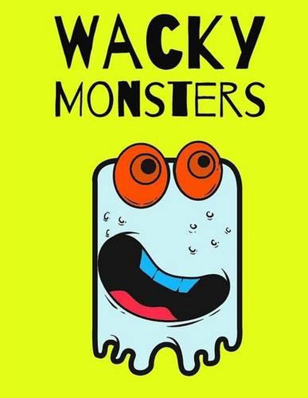 Wacky Monsters: Coloring Book by Typewriter Publishing (English ...