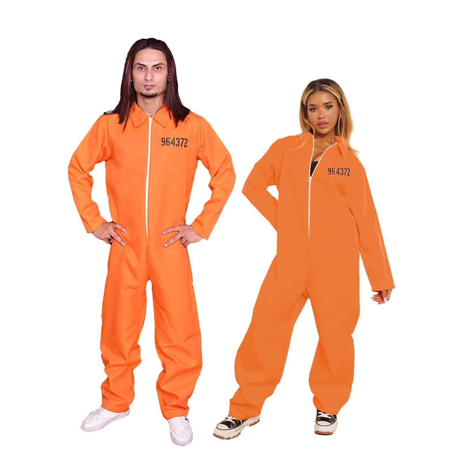 Sträflingskostüm Mit Handschellen BSBUY Prisoner Overall Kostüm 6 ...