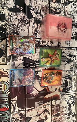 One Piece tcg collection lot ST-21 EX ST-17 Uta Deck Box And Two Sleeve ...