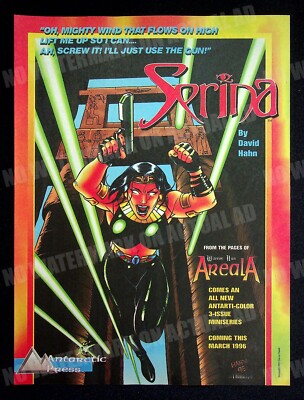 Serina Antarctic Press Comics 1996 Trade Print Magazine Ad Poster ...