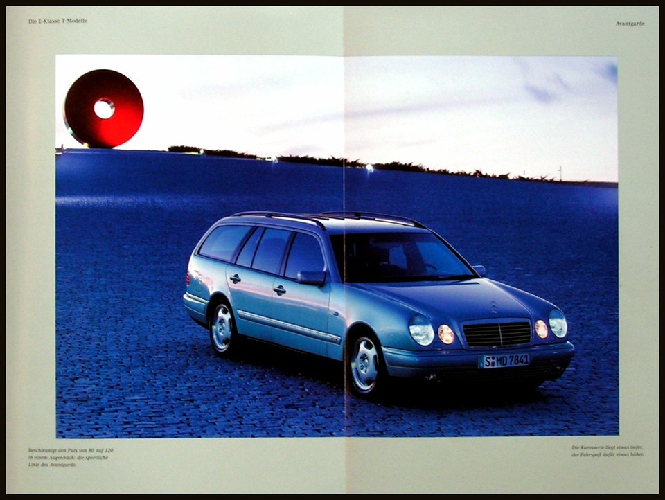 Mercedes E-Klasse T-Modelle W210 Prospekt E 290 TD E200 E230 E420, 2.1996 | eBay