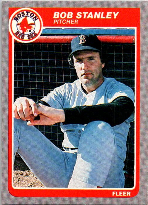 1985 Fleer - #169 Bob Stanley for sale online | eBay