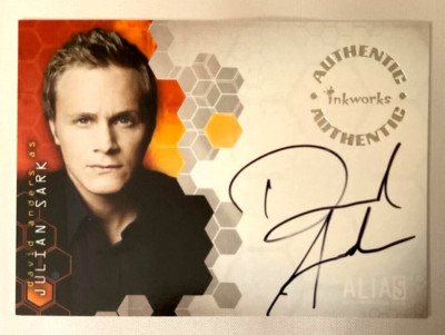 Alias Season 2 Autograph Card A19 David Anders as Julian Sark Inkworks ...
