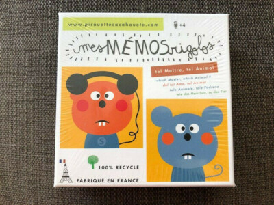 Mes Memos Rigolos Animal Memory Game (Ages 4+) - BRAND NEW & SEALED ...