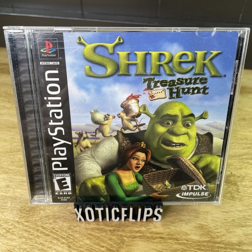 Shrek: Treasure Hunt (Sony PlayStation 1, 2002) PS1 Complete CIB ...