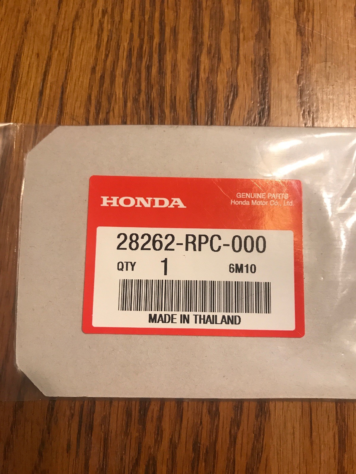 Genuine Parts Honda Motor 28262-RPC-000 QTY1 Ships N 24h | eBay