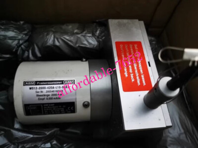 1pcs New ASM WS12-2000-420A-L10-SAB2 displacement sensor DHL or FedEx ...
