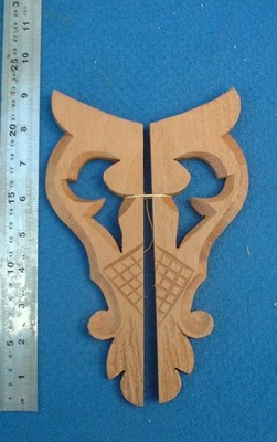 Pair quality Wood American Wall clock replacement Ears DIY | eBay UK