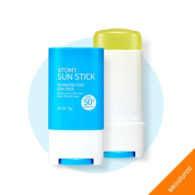 ATOMY Sun Stick Sunscreen Korean Sun Care Sun Block Product SPF50+ Non ...