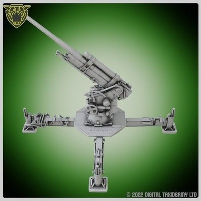 German 75mm AA gun(Germany, WW2) 3d Print Highly detailed | eBay UK