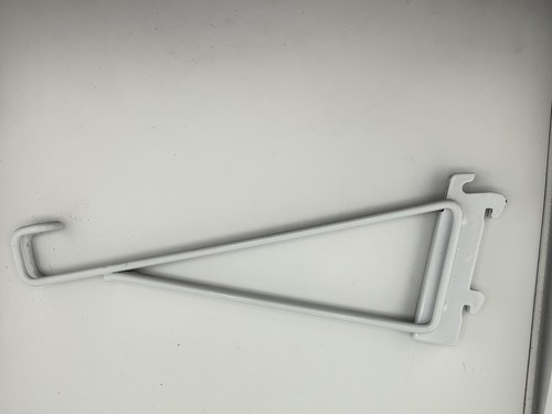Rubbermaid Configuration Shoe Shelf Support Brackets White Fasttrack ...