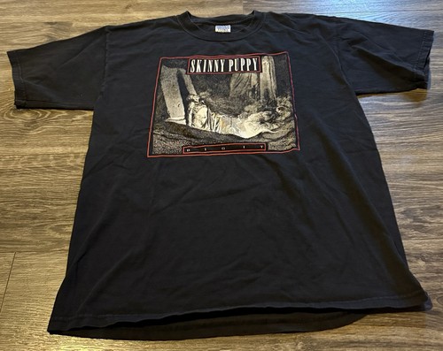 Vintage Skinny Puppy Digit T Shirt Size Large Black | eBay