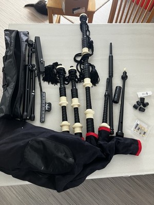 Dunbar Bagpipes M/L Starter Kit | eBay