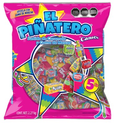 EL PIÑATERO MEXICAN MIXED CANDIES (4.40 Lb) - PIÑATERO DE CANELS (2 Kg ...