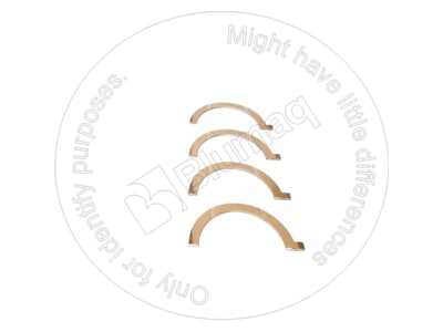 276754 Thrust Gasket Set Fits Volvo A20C A25C A20 A25 A25B EC300 EC280 ...