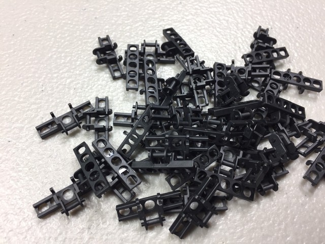 50 LEGO Black Tread Technic Track Link 3873 for sale online | eBay