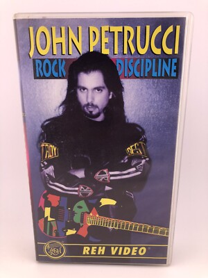JOHN PETRUCCI Rock Discipline VHS 1995 Instructional Guitar REH 90s ...
