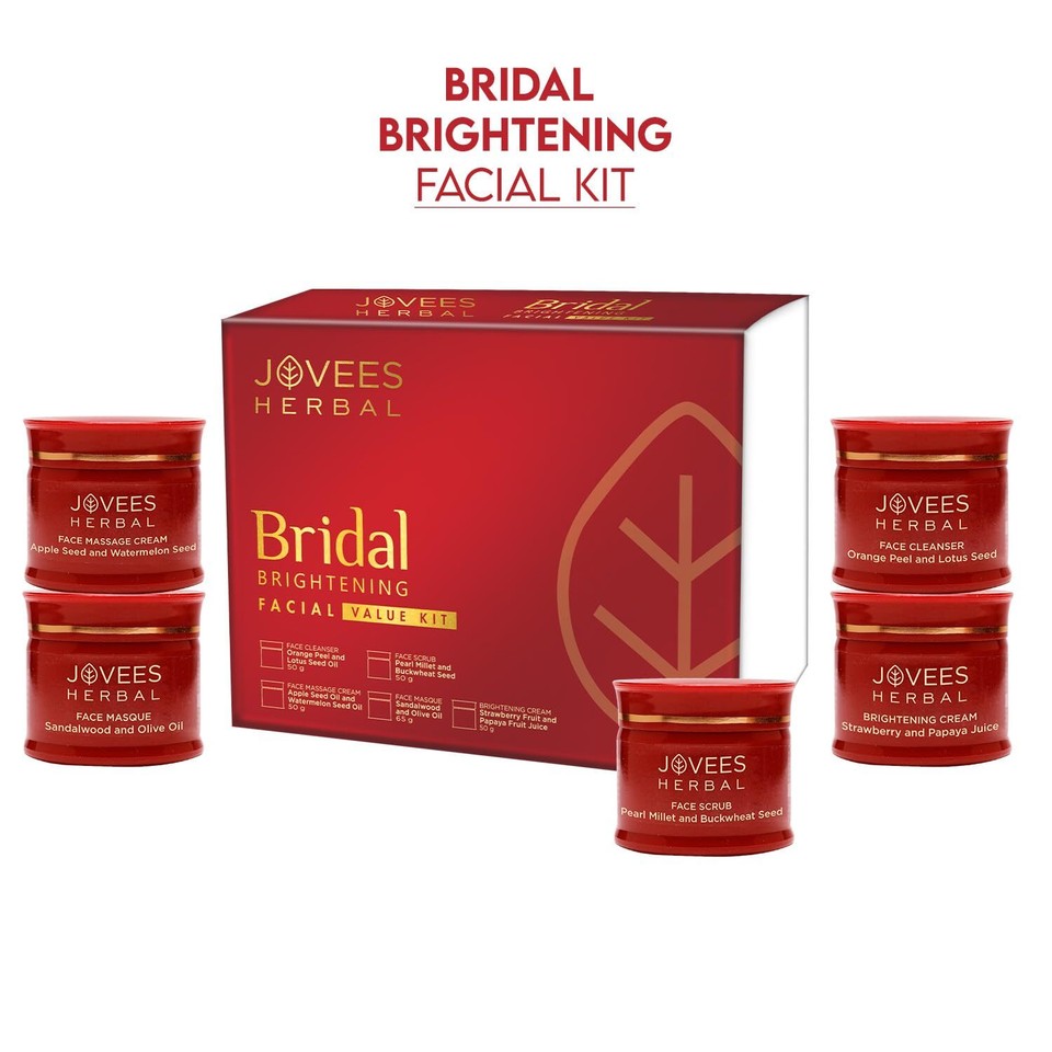 Jovees Bridal Brightening Facial Kit For All Glowing Skin 265gm | eBay