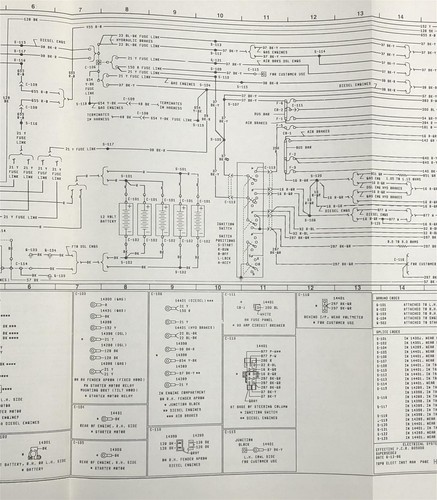1987 Ford Truck COWL Wiring Diagram F600 F700 F800 F7000 F8000 ...