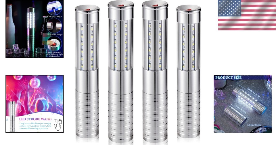 LED Strobe Baton Lights 4-Pack for Bottle Service | eBay