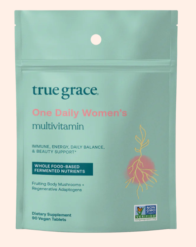 True Grace, One Daily Women's Multivitamin, 90 Vegan Tablets, Refill ...