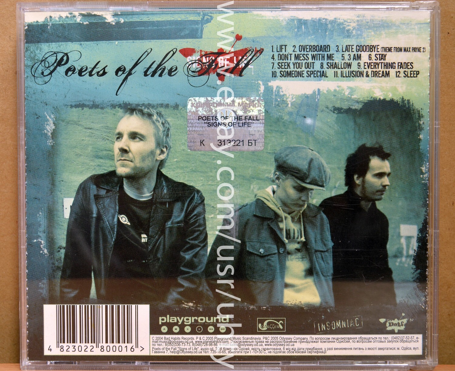 POETS OF THE FALL SIGNS OF LIFE DEBUT ALBUM RARE UKR ORIGINAL INDIE ...