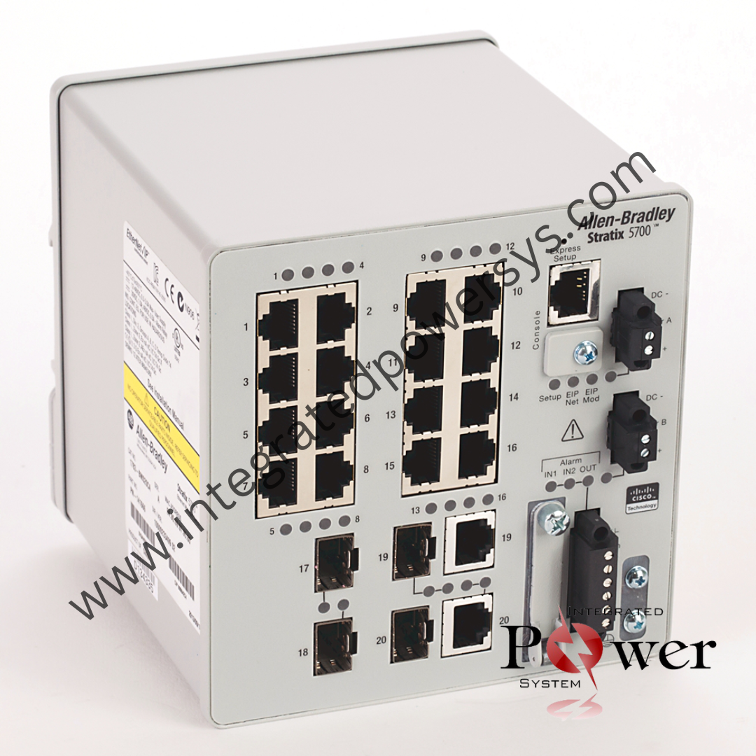Allen Bradley 1783-bms20ca /a Pkg 2013 Stratix 5700 Managed Switch for ...