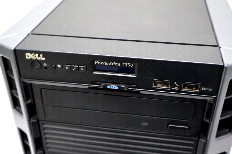 Dell PowerEdge T330 Intel Xeon E3-1220 v5@3.0GHz | 8GB RAM | 4x 1TB HDD ...