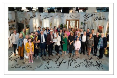 NEIGHBOURS Final Cast Multi Signed Autograph 6x4 PHOTO Gift Print ...