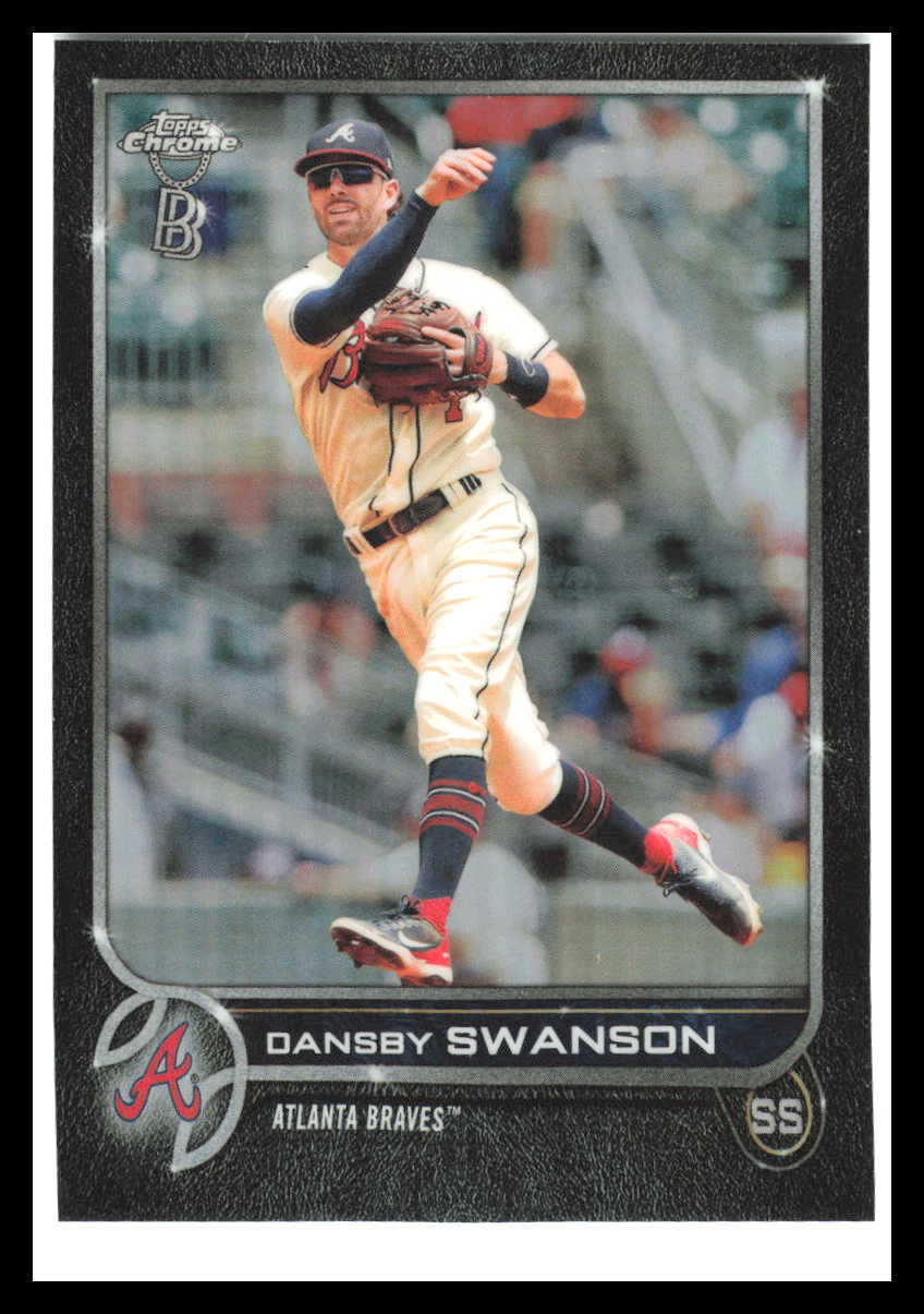 2022 Topps Chrome Ben Baller #46 Dansby Swanson Atlanta Braves | eBay