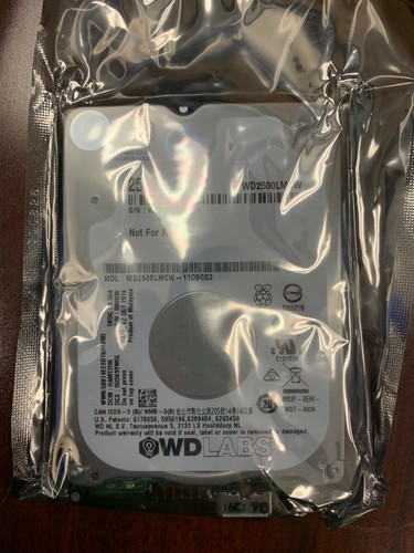 Western Digital (Labs) 250GB mUSB 3.0 2.5" 7mm HDD - (WD2500LMCW) | eBay