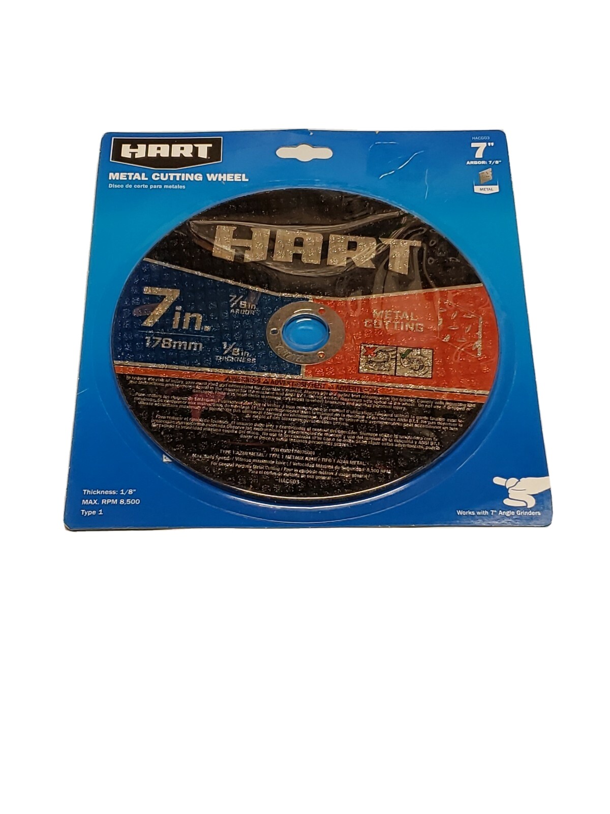 Hart 7” Metal Cutting Wheel for sale online | eBay