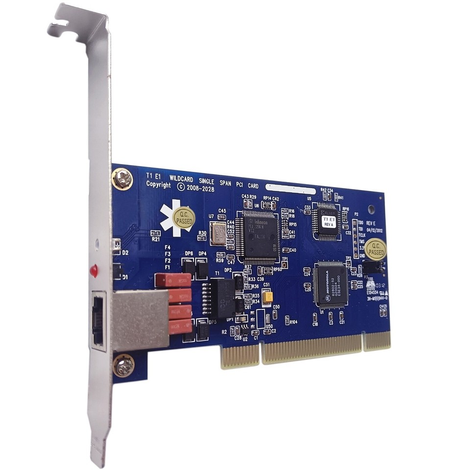 Asterisk Dahd card TE110P T1 / E1 Card ISDN PRI Card FreePBX Asterisk ...