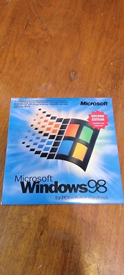 MICROSOFT WINDOWS 98 SE SECOND EDITION MS WIN 98SE | eBay