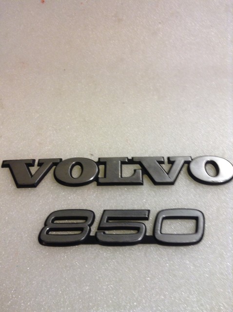 Genuine Volvo 850 Boot Badge Rear Trunk Emblem 1992-1997 Turbo R GLE D ...