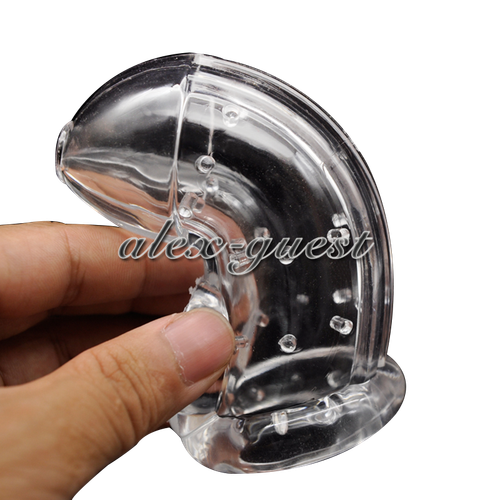 Chastity Sheath Spikes Cage Men Locking Belt Restraint Male Rings lock ...