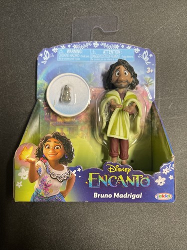 Disney ENCANTO 3" Toy Doll Mini Figure TIO BRUNO MADRIGAL w MOUSE RAT ...