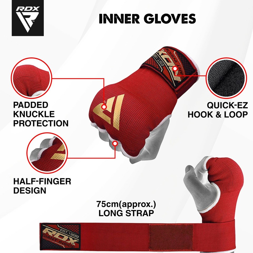 Boxing Hand Wraps by RDX, Wrist Wraps, Boxing Gloves for Muay Thai ...