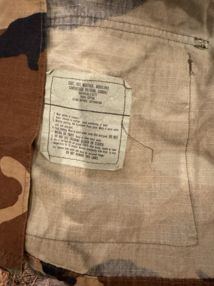 RARE OLDGEN M81 BDU Ghillie Mod 32nd AAMDC Top CAG DEVGRU NSW SOF Air ...