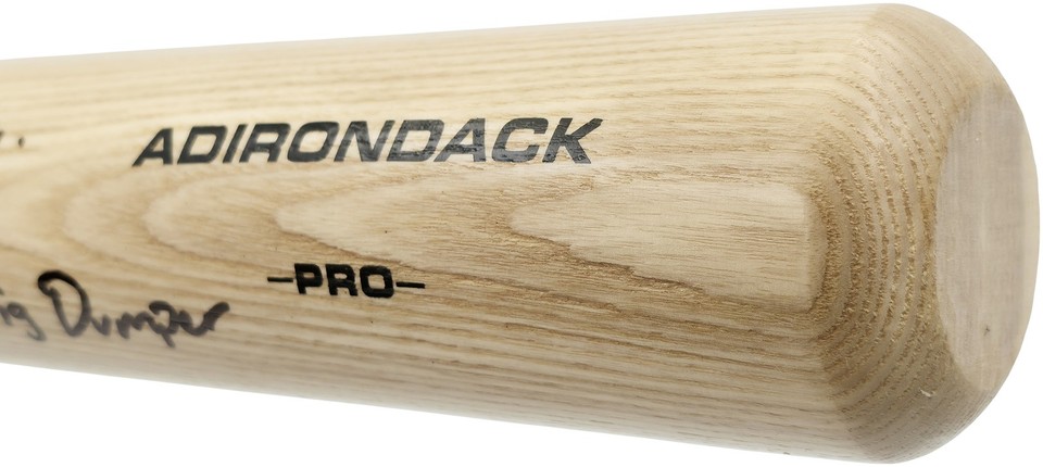 Cal Raleigh Auto Blonde Rawlings Adirondack Pro Bat Mariners Big Dumper ...