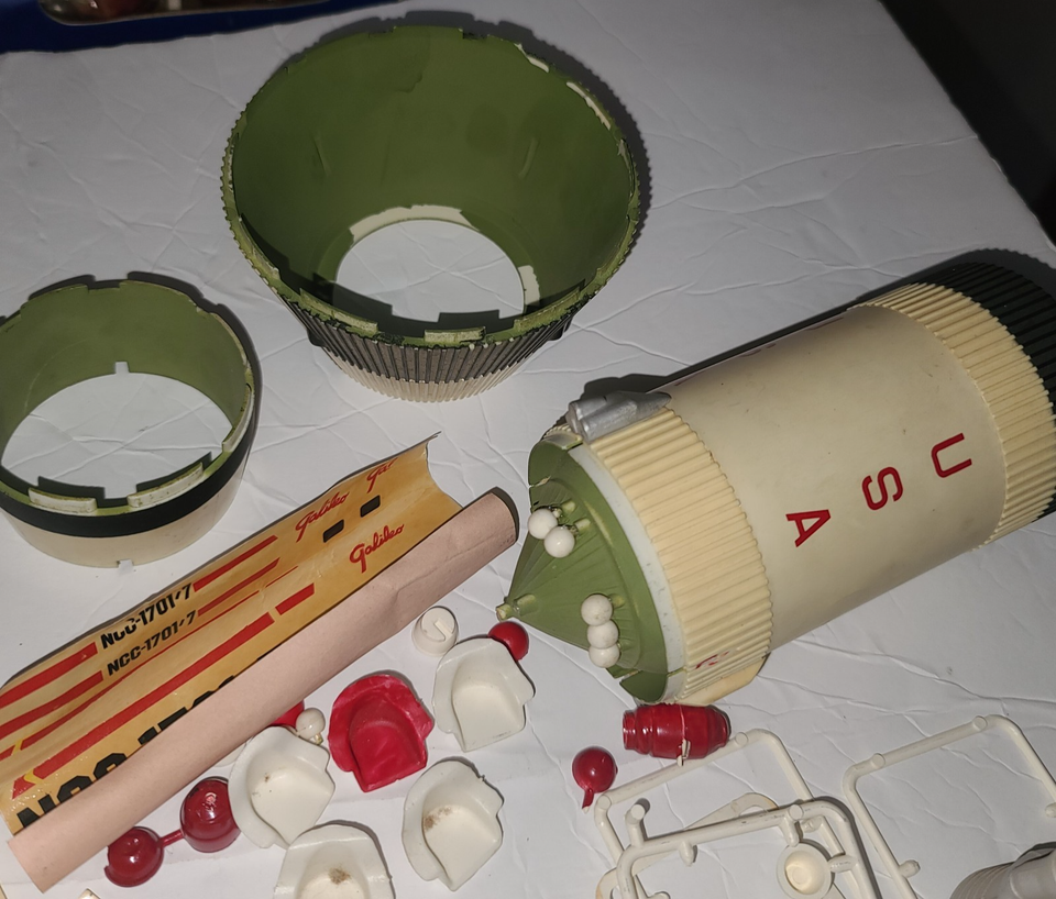 LOT Model Car, Hot Rod, Plane, Rocket, Spaceship, Star Trek, Chrome ...