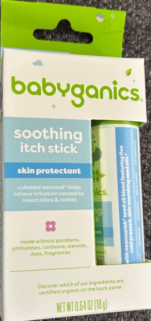 Babyganics Soothing Itch Stick Skin Protectant 0.64 Oz Exp 10/25 | eBay