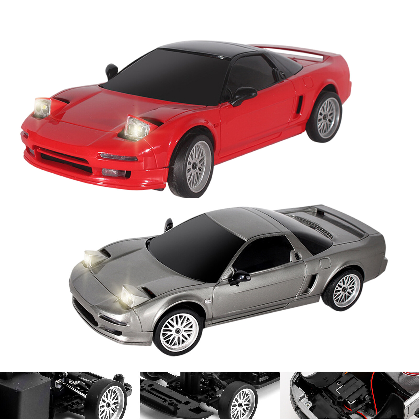 1/18 Rear-Drive Nsx Drift Rc Car Model Car Reversible Lights Rc Car ...
